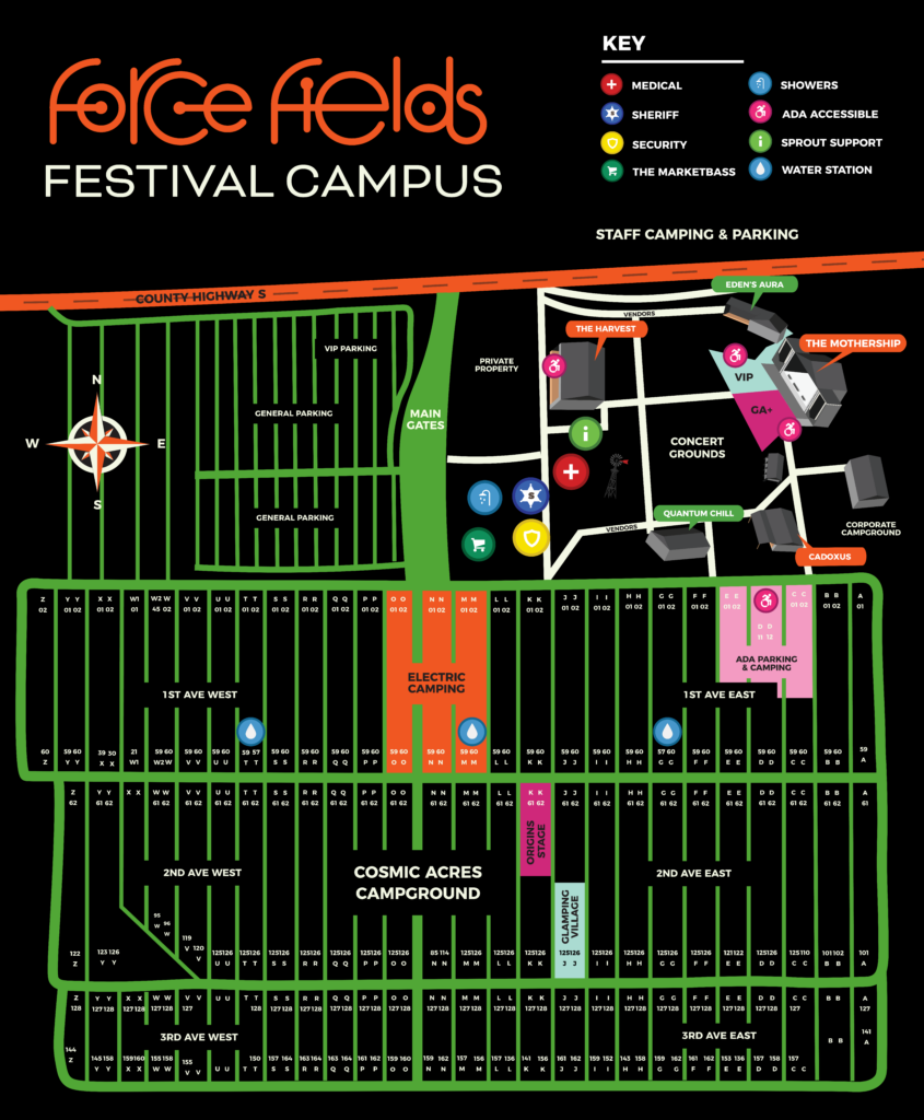 FESTIVAL MAPS - Force Fields Festival